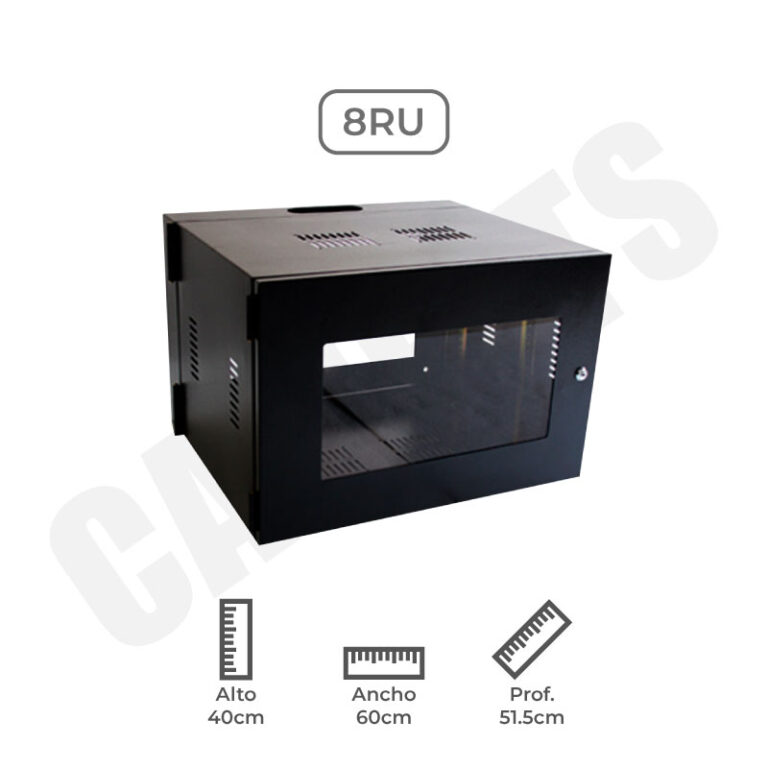 8RU GABINETE DE PARED ESTANDAR | Cambits Perú